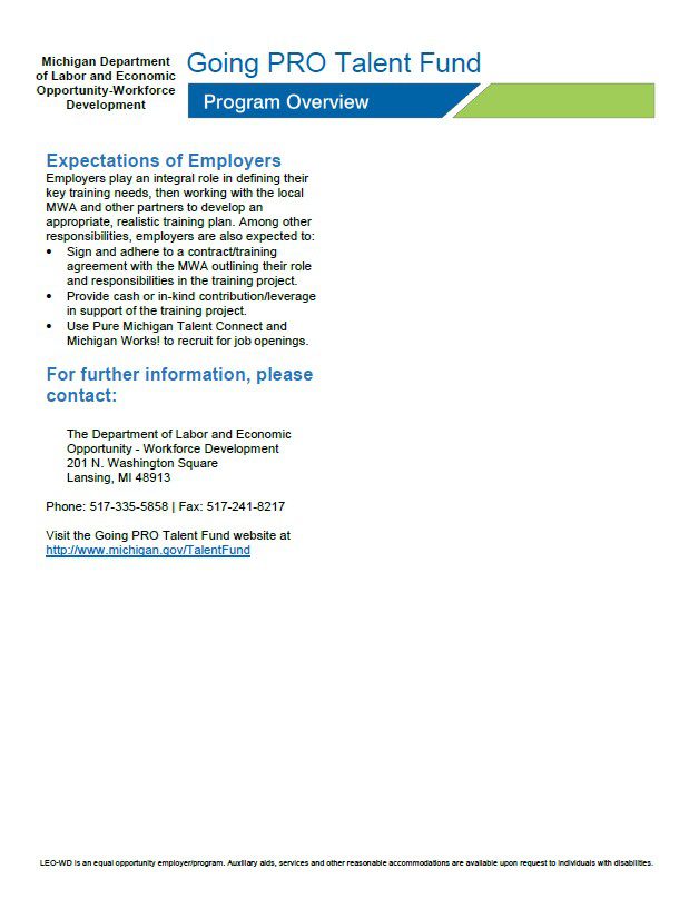 Deadline Approaching: Apply for Going PRO Talent Fund Grant to Support ...