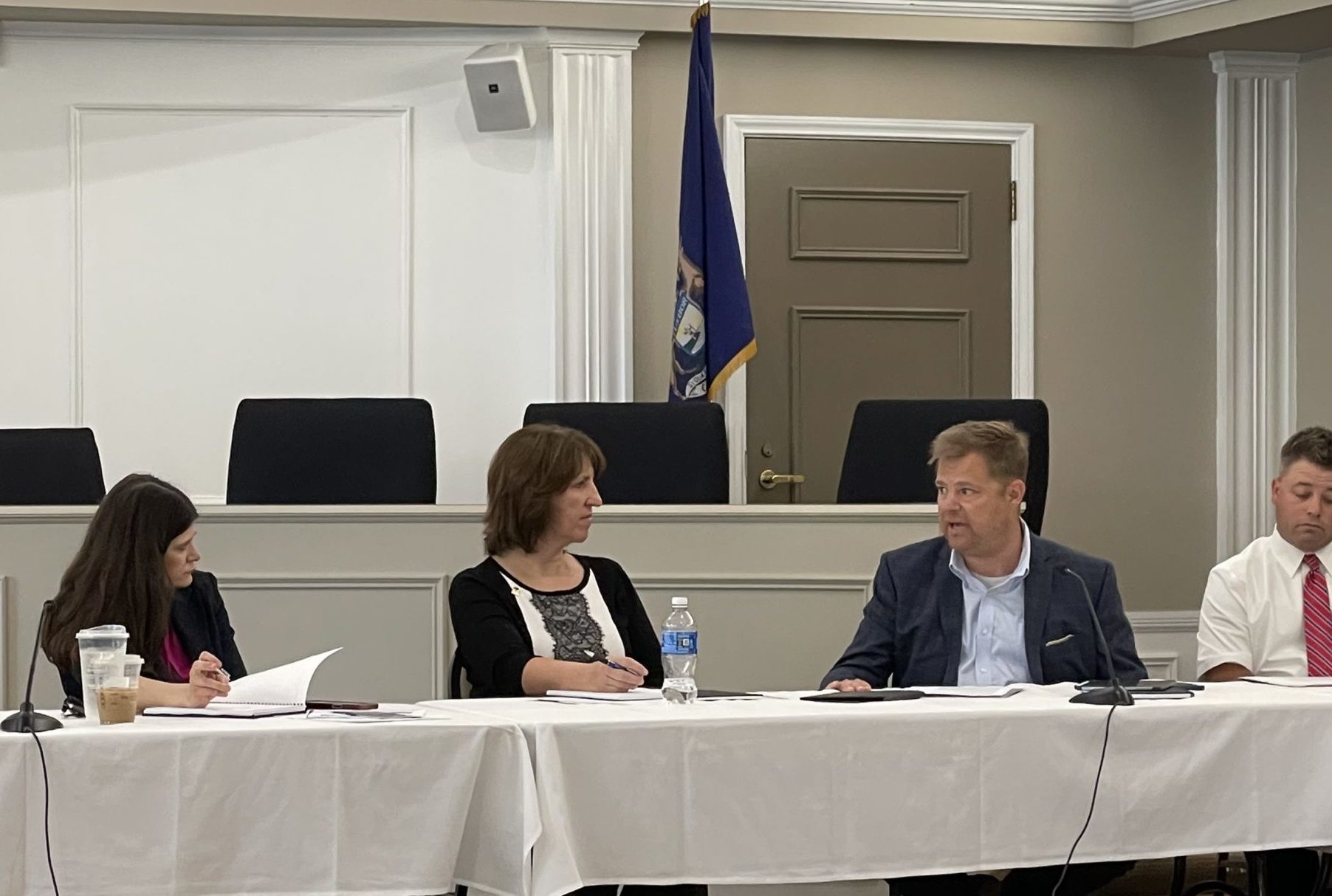 Chamber Presents Poll Findings to Rep. Stevens and Municipal Leaders