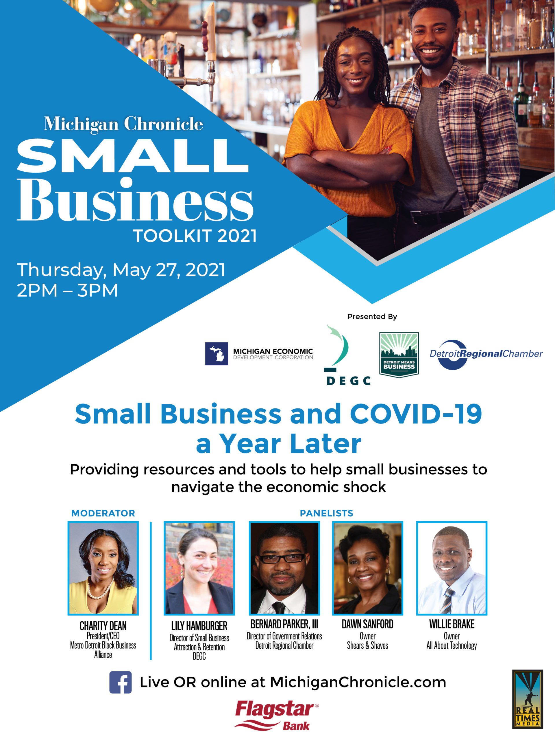 Virtual Event: Michigan Chronicle Small Business Toolkit 2021