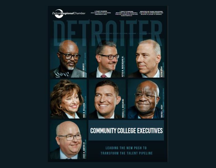 Out Now: Detroiter Magazine Features Community College Executives ...