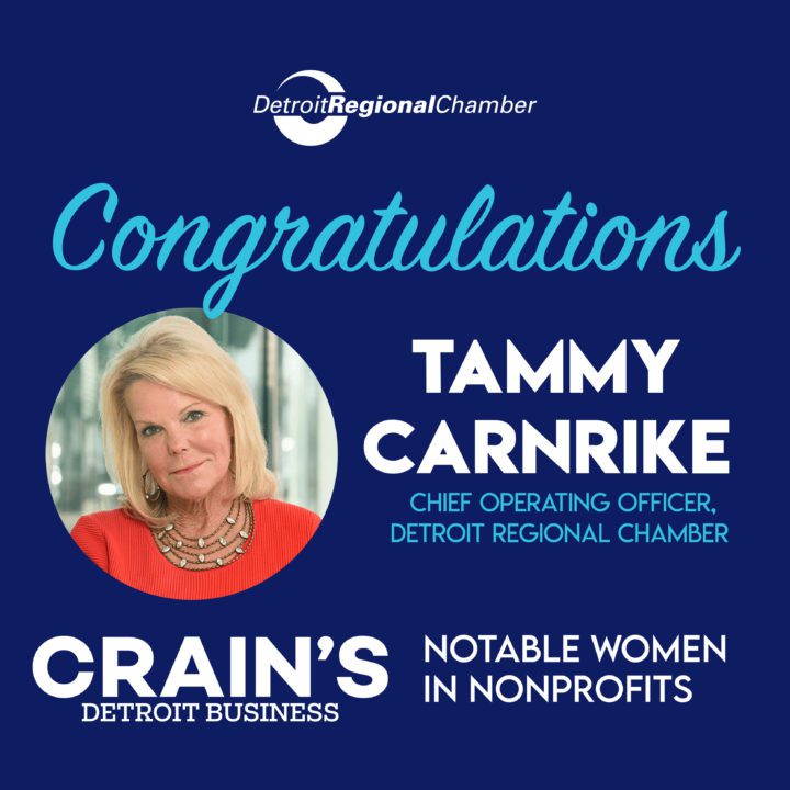 Chamber's Tammy Carnrike Named Among 2022 Crain's Detroit Business Notable Women in Nonprofits ...