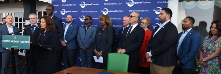 Detroit Regional Chamber President and Chief Executive Officer Sandy K ...