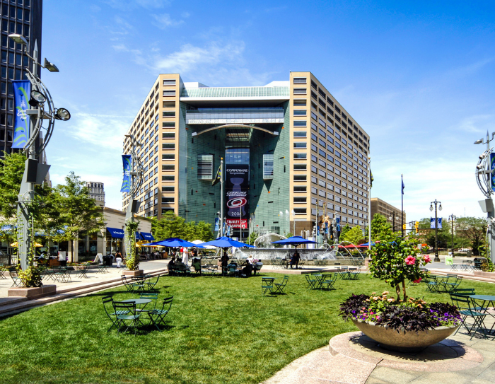 Get a Bird's Eye View of the NFL Draft Set-Up - Detroit Regional Chamber