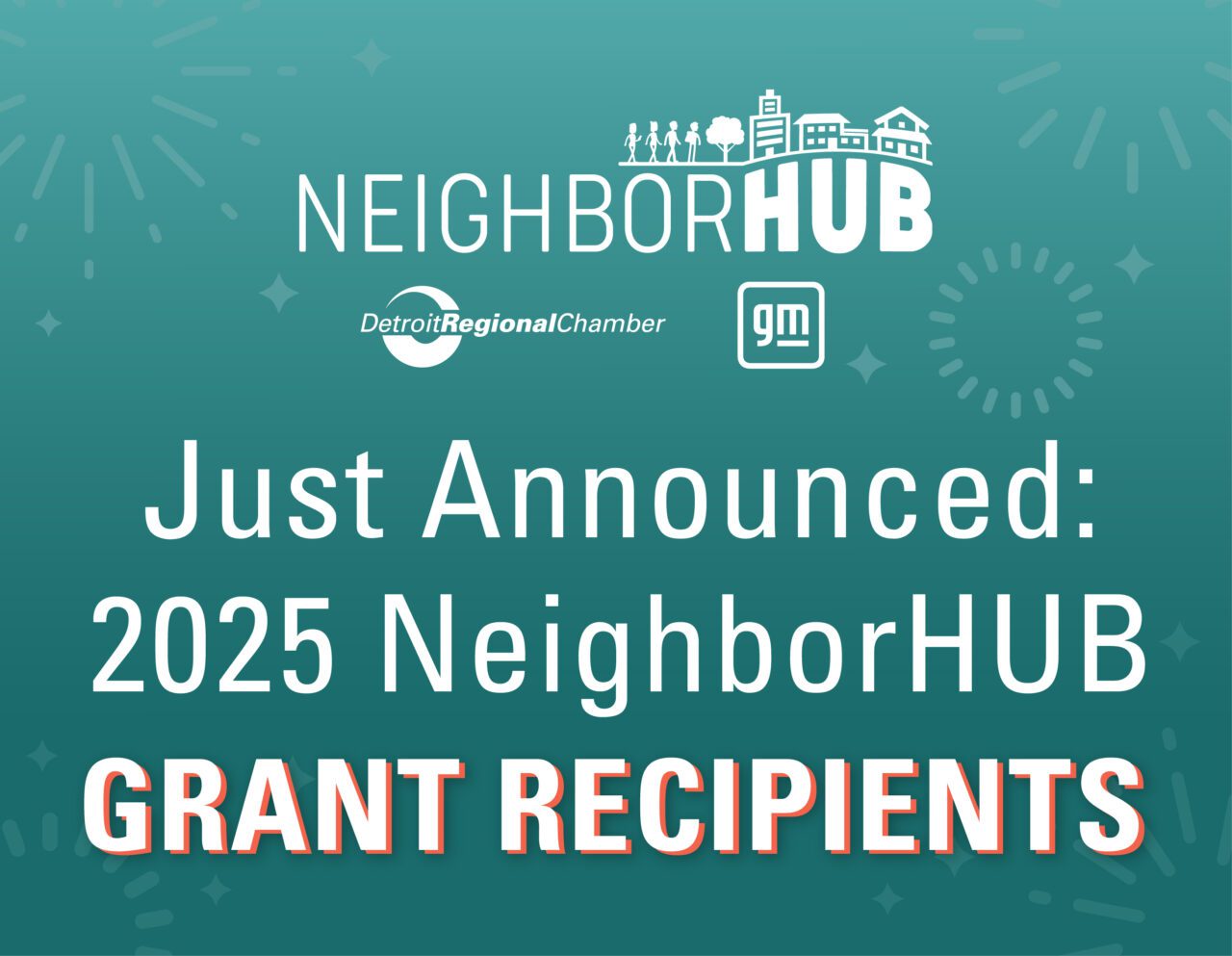 NeighborHUB Grant Program - Detroit Regional Chamber