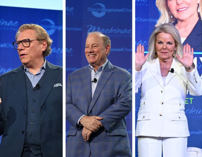 Recognizing Devin Scillian, Mike Duggan, Tammy J. Carnrike During the ...